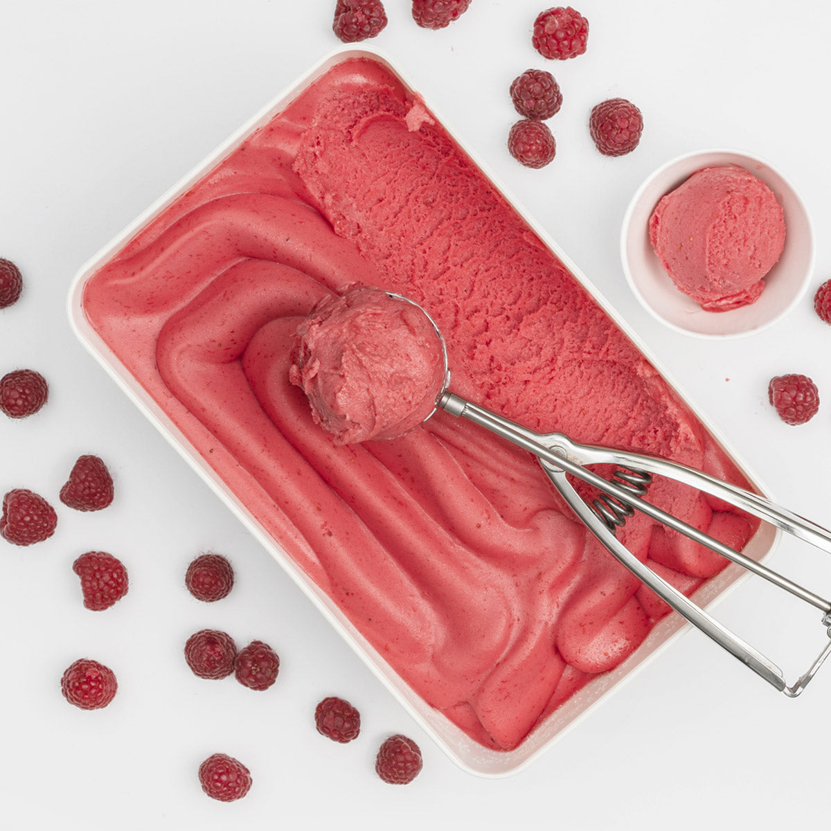 Lamponi italiani – Menodiciotto Gelati e Sorbetti